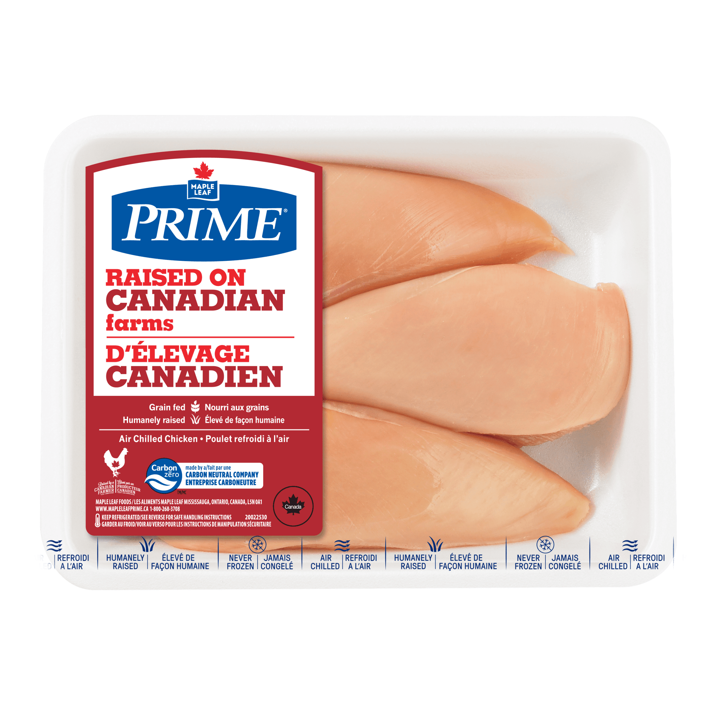 Maple Leaf Prime® Boneless, Skinless Chicken Breast - Maple Leaf