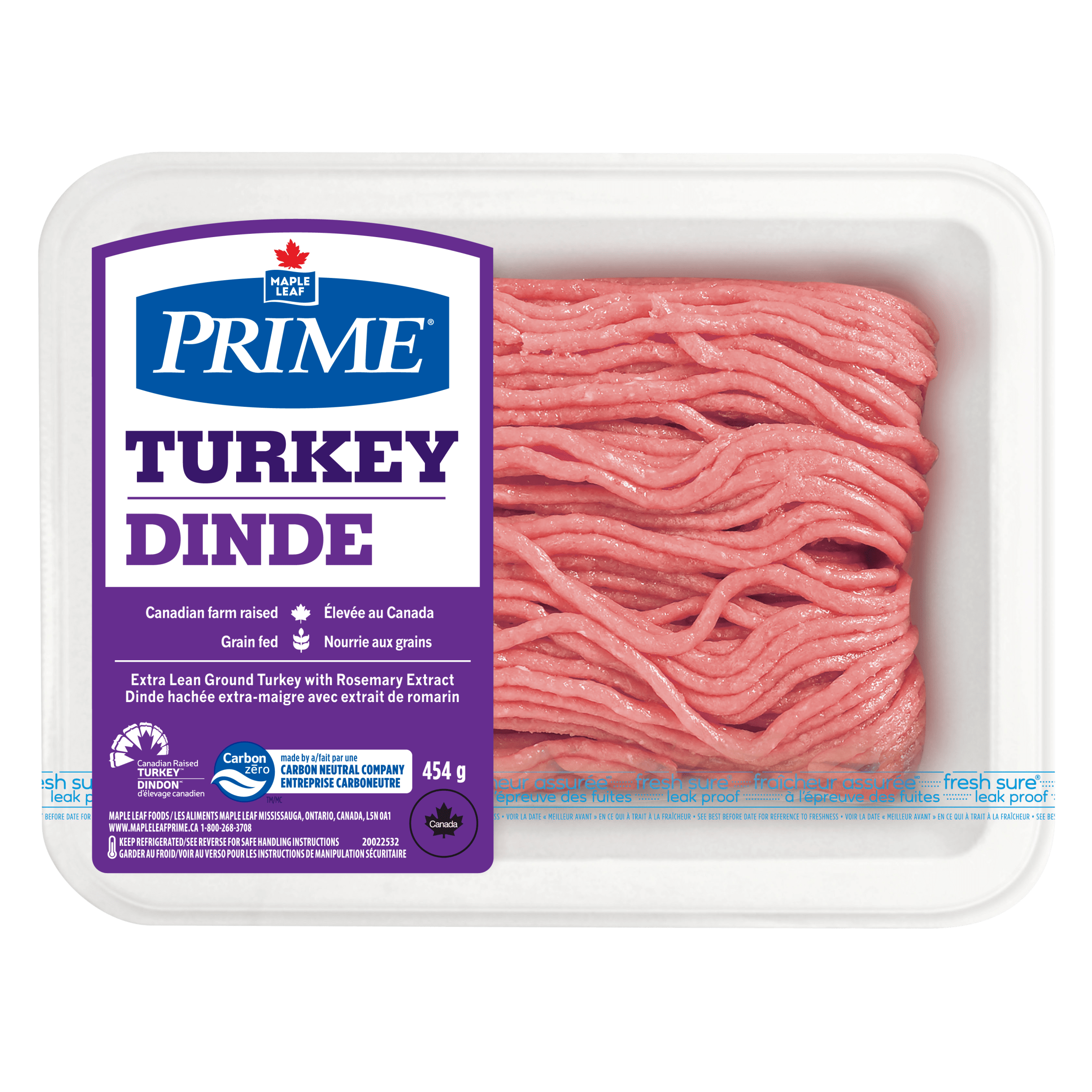 Maple Leaf Prime® Extra Lean Ground Turkey - Maple Leaf