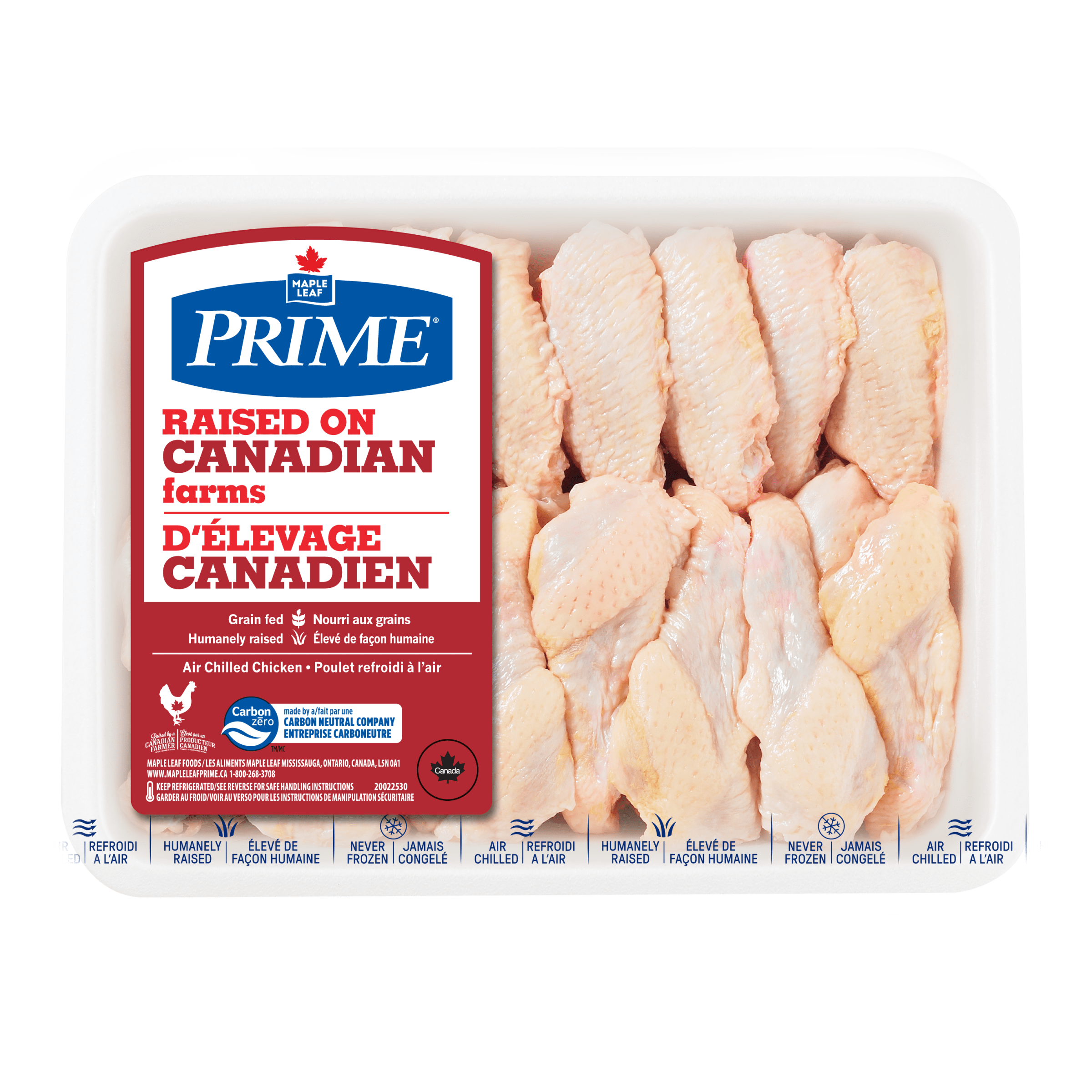 Maple Leaf Prime® Chicken Wings, Drumettes and Winglets - Maple Leaf