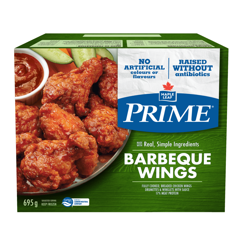 Maple Leaf Prime® Barbecue Chicken Wings Maple Leaf