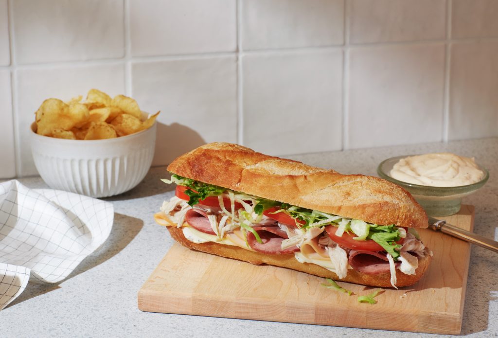 Hot Genoa Italian Deli Sandwich - Maple Leaf