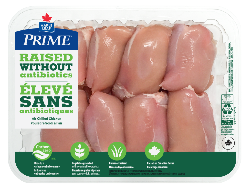 Maple Leaf Prime® Boneless, Skinless Chicken Thighs - Maple Leaf
