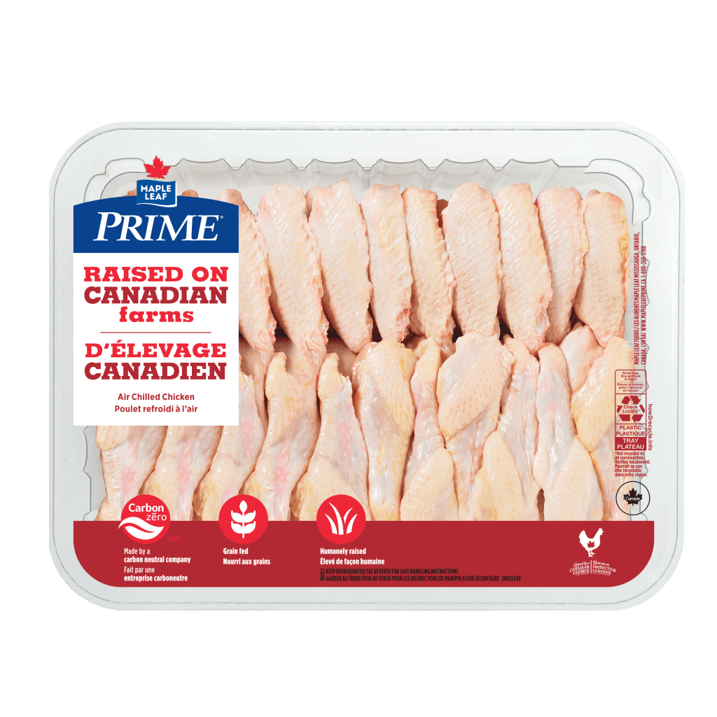 Maple Leaf Prime® Chicken Wings, Drumettes and Winglets - Maple Leaf