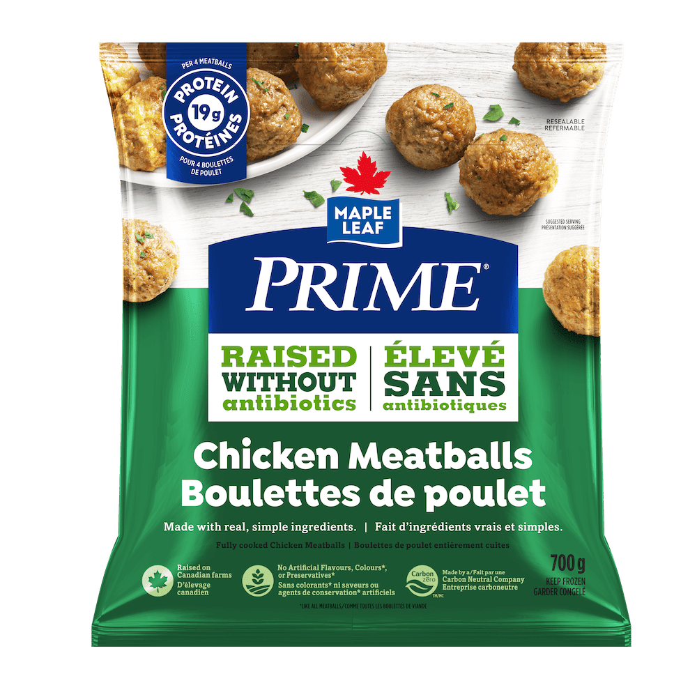 Maple Leaf Prime® Chicken Meatballs - Maple Leaf